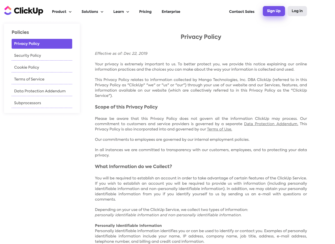23 Privacy Policy Examples (+ Free Privacy Policy Template)